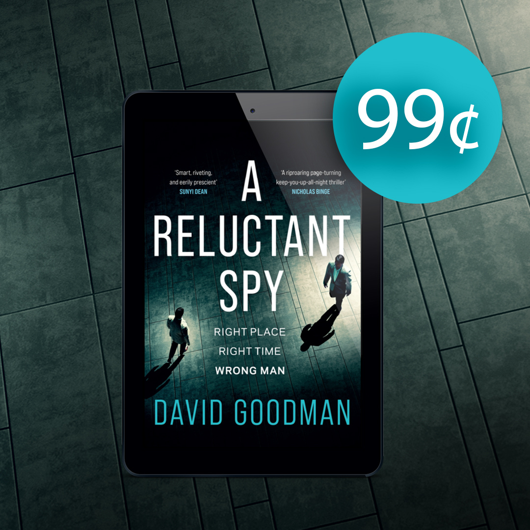 'A Reluctant Spy' is a US Kindle Daily Deal today!